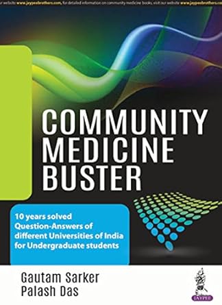 COMMUNITY MEDICINE BUSTER: SARKER GAUTAM, SARKER GAUTAM, SARKER GAUTAM: 9789352701162: Amazon ...