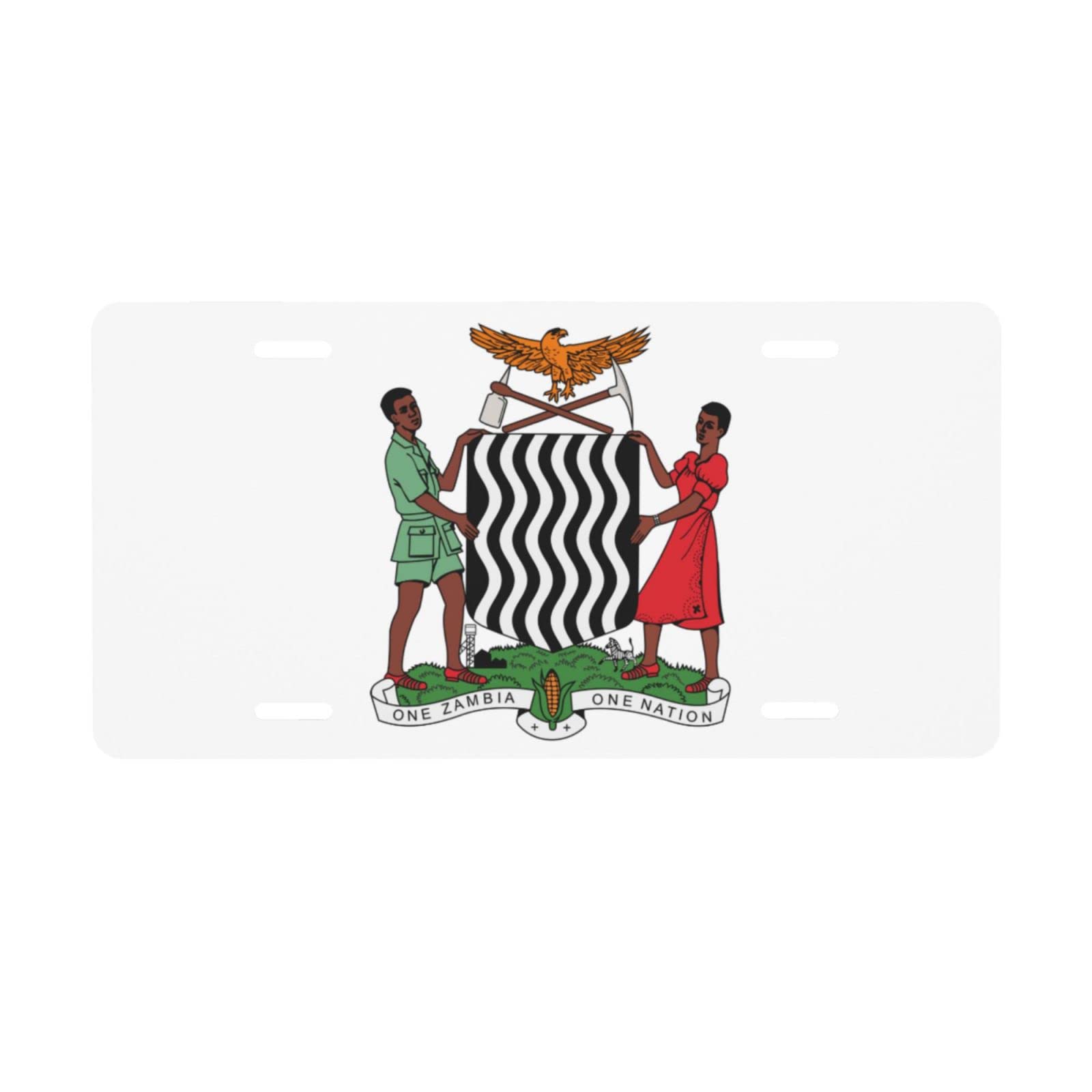 Zambia Coat Of Arms Logo Coat Of Arms Of Zambia " Sticker For Sale By