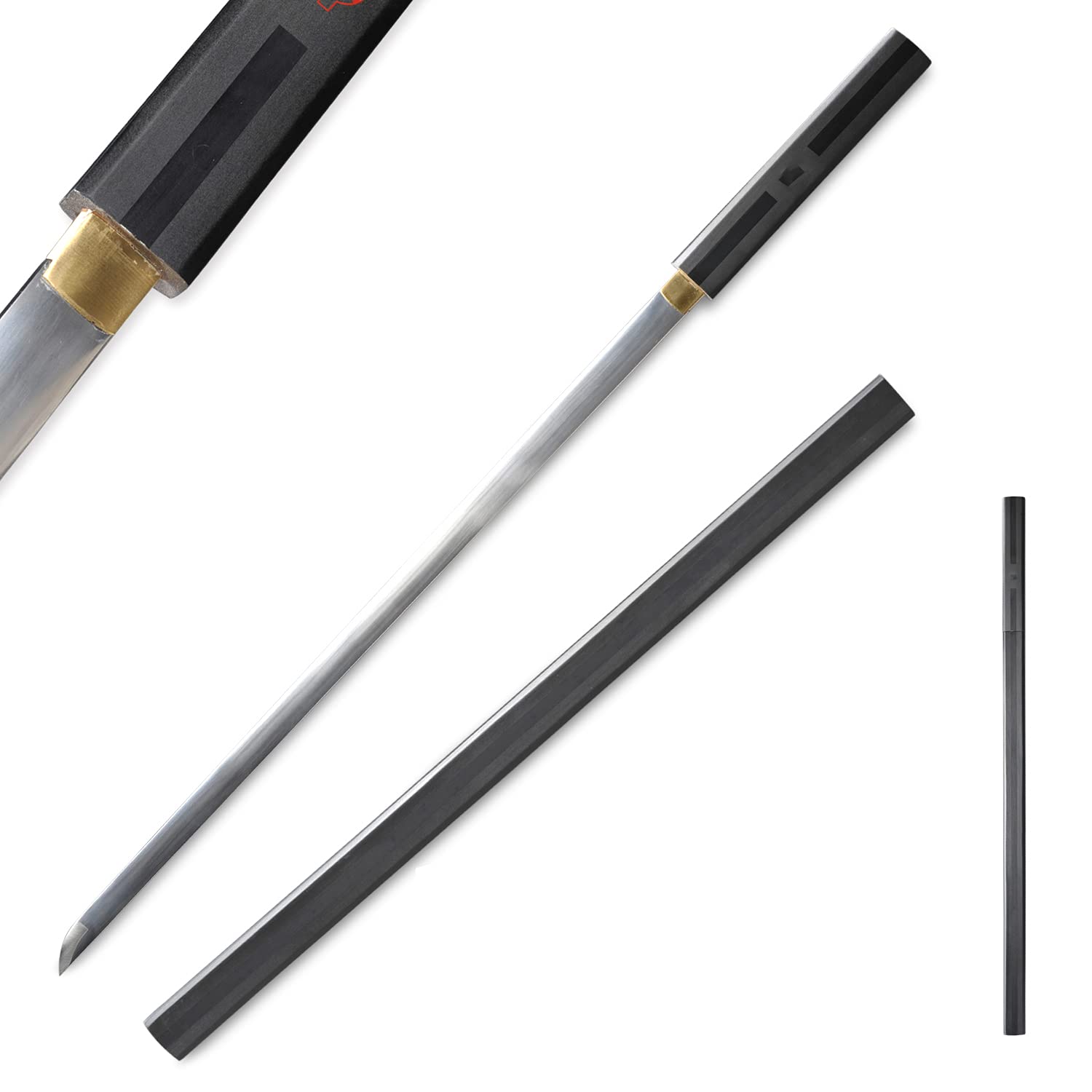 Buy Sword fort Sasuke Sword Real with The Uchiha Family Logo Handmade ...