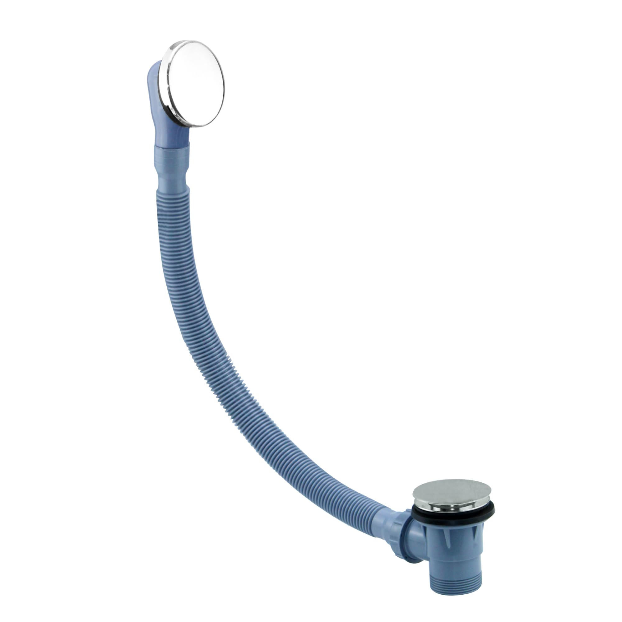 Clicker Bath Waste Waste with Overflow G1 1/2" Pop Up Bath Waste ...