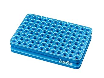 LUERFLEX Aluminum Cooling Block Tube Cool Rack 96 Wells for 0.1ml 0.2ml ...