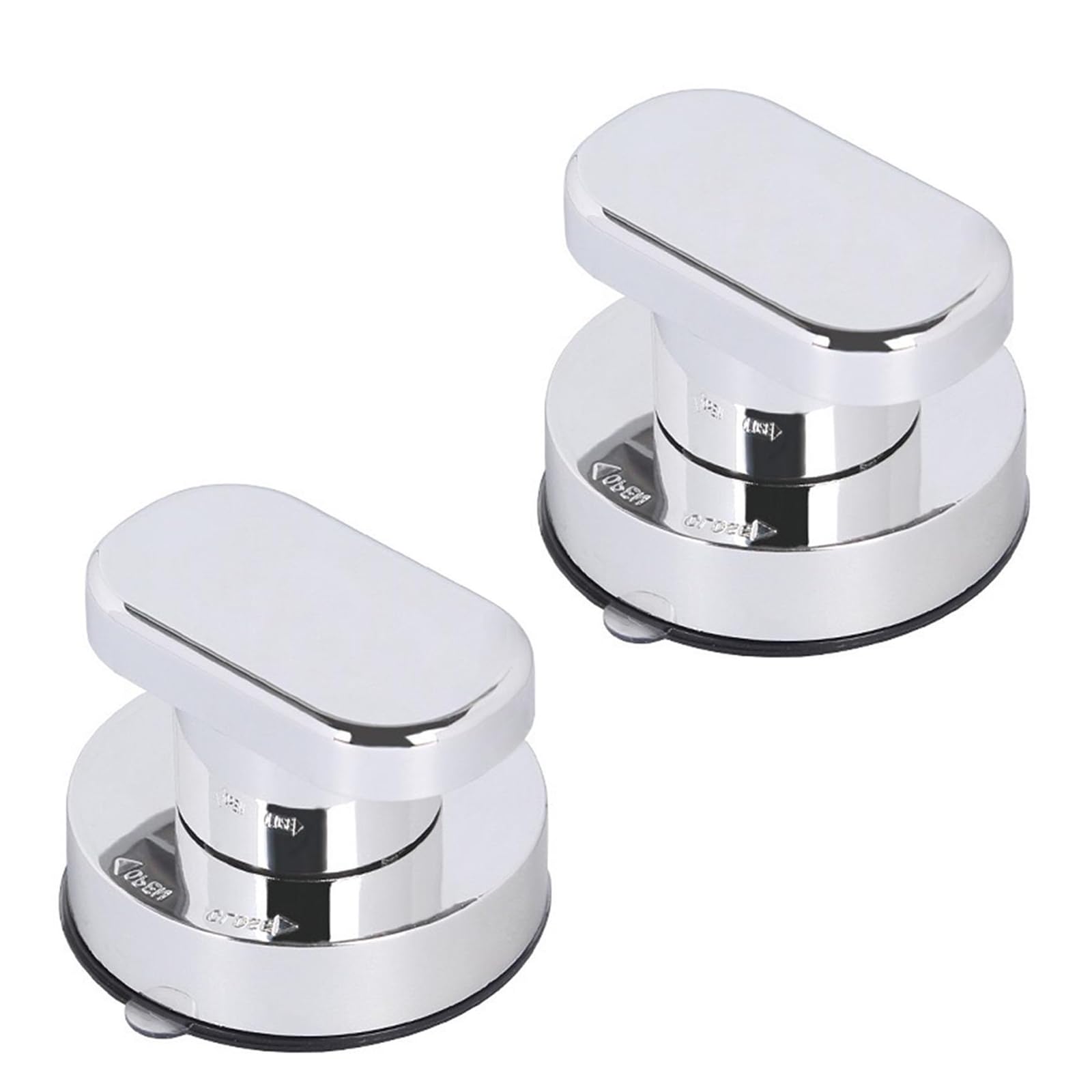 2 Pcs Strong Suction Cup Glass Mirror Door Handle,CCKHDD Super Suction ...