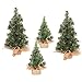 Amazon.com: 4 Pack Tabletop Mini Christmas Tree, 7.87" / 11.81 ...