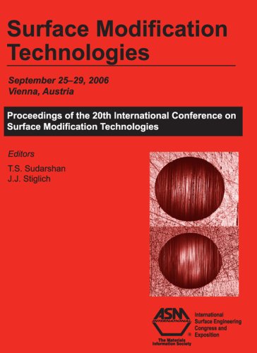 Surface Modification Technologies: Proceedings of the 20th ...
