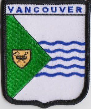 Amazon.com: Vancover Canada Flag Embroidered Patch Badge : Clothing ...
