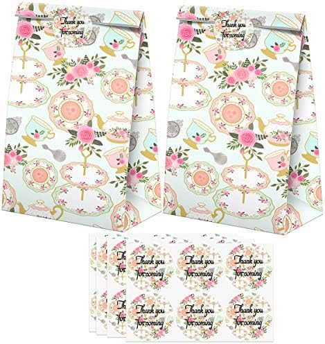 Amazon.com: Fuutreo 50 Pcs Vintage Floral Teapot Box Flower Tea Party ...