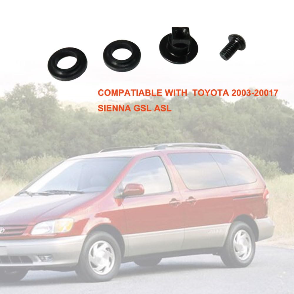 Snapklik.com : 2sets Replacement For Rear Window Latch Bolt Nut Screw ...