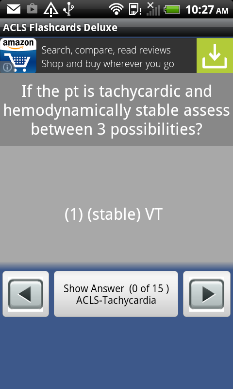ACLS Flashcards Deluxe:Amazon.com:Appstore for Android