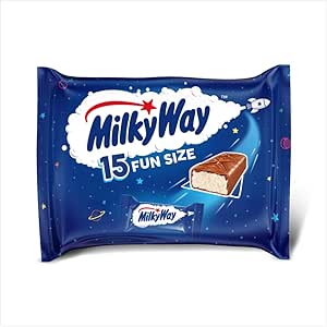 Milky Way Chocolate Fun Size Bars Multipack 15 x 15.5g : Amazon.co.uk ...