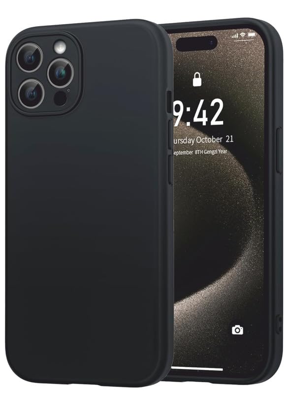 Soezit Sleek Back Cover Case for iPhone 15 Pro Max|Slim Fit Protective ...