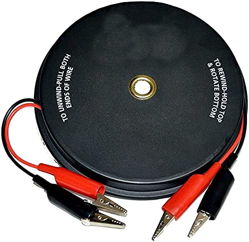 2 Wire Retractable Test Leads with Alligator Clips 18 AWG Test Leads ...