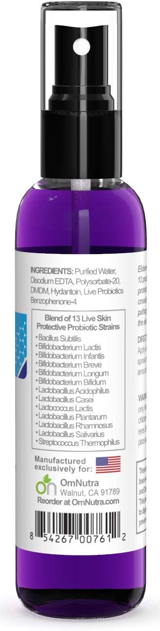 Buy Topical Probiotic Spray For Skin - 13 Strains Live Probiotic Skin ...