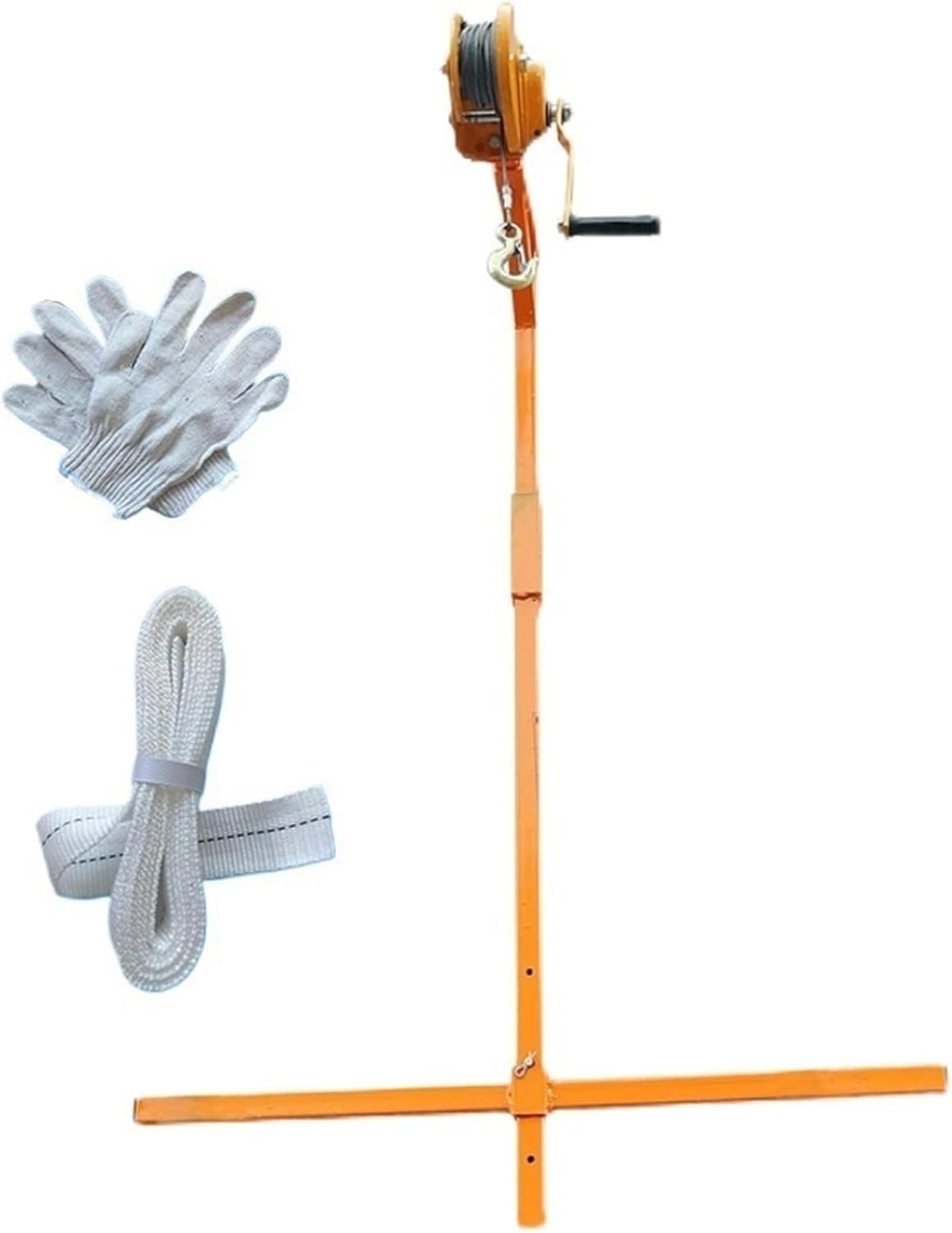 Self-Locking Hand Winch + Bracket, Lifting Tool for Air Conditioner ...