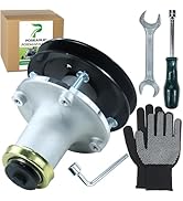 Amazon.com : POSEAGLE Pre-Greased 1001046 Spindle Assembly with 92852MA Spindle Pulley Replaces ...