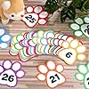 Amazon.com: Outus 30 Pcs 6 Inch Paw Prints Floor Stickers for Classroom ...