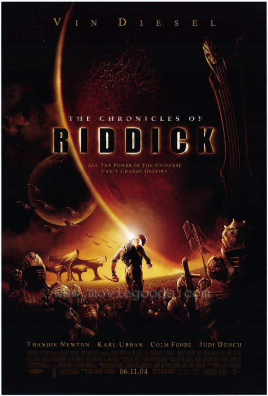 Riddick Movie Poster RIDDICK 2013 Vin Diesel Movie Poster (#1)