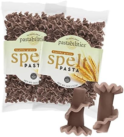 Amazon.com: Pastabilities Spelt Pasta, Non-GMO Ancient Grain Whole ...