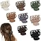 Amazon.com : 1.6" Matte Medium Double Row Teeth Hair Clips for Women ...