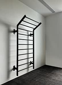 STHENOS Angled Swedish Ladder Wall Bar Heavy Duty Powder Coated Metal ...