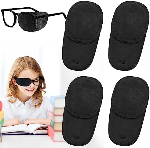 Amazon.com: 4pcs Eye Patches for Glasses Medical Eye Patch Treating ...