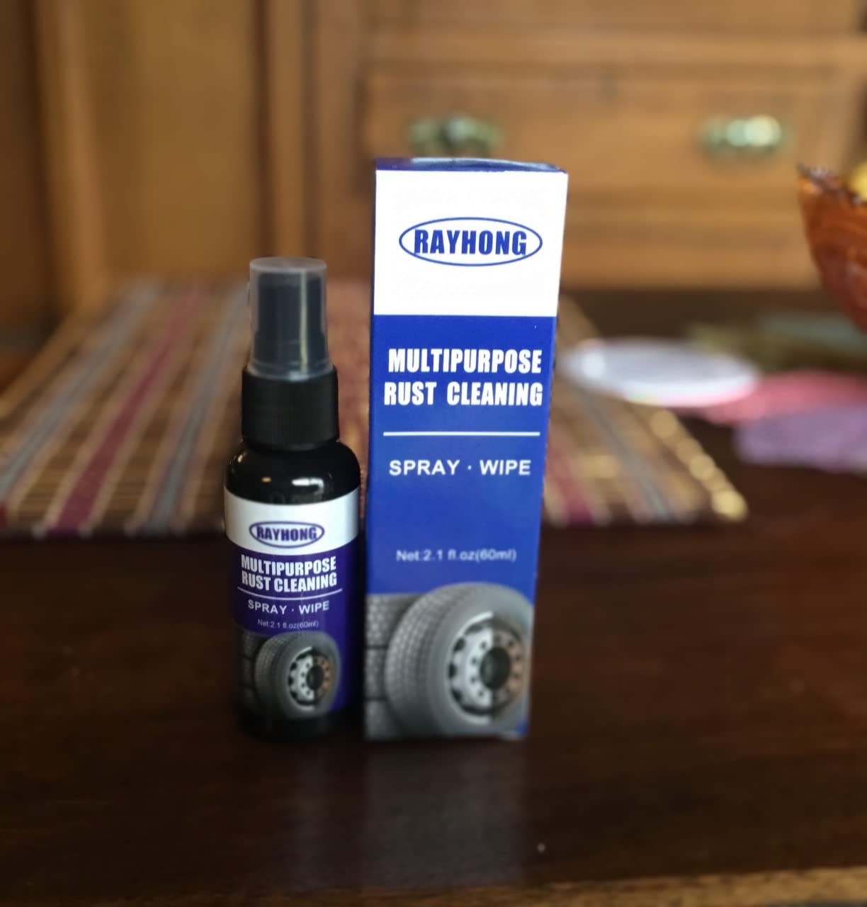 Amazon.com: RAYHONG 2Pack Rust Remover Spray - Multipurpose Rust ...