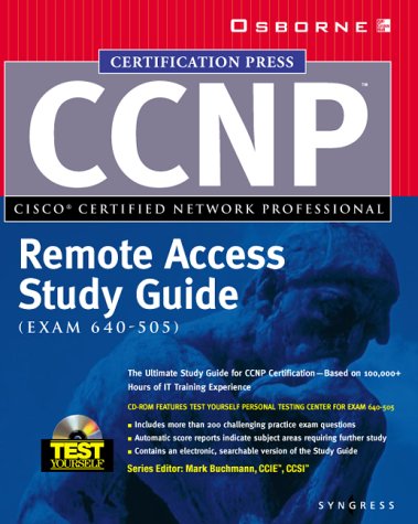 CCNP Remote Access Study Guide (Exam 640-505): Syngress Media, Syngress Media, Inc Staff: Amazon ...