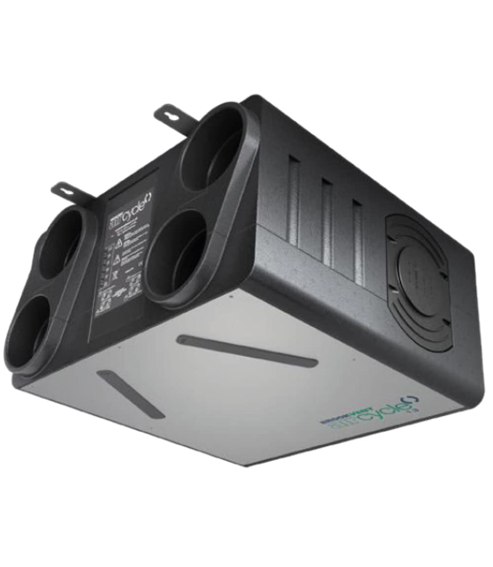 Buy Brookvent Aircycle 1.3 Heat Recovery Ventilation Unit | Ceiling Mount | Summer Bypass ...