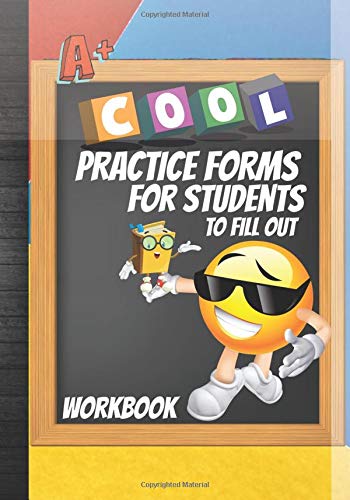 Buy Practice Forms For Students To Fill Out Workbook: Emoji Homeschool ...