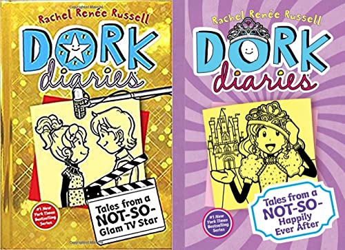 Dork Diaries Complete Set Volumes 1-14 Hardcover By Rachel Renée ...