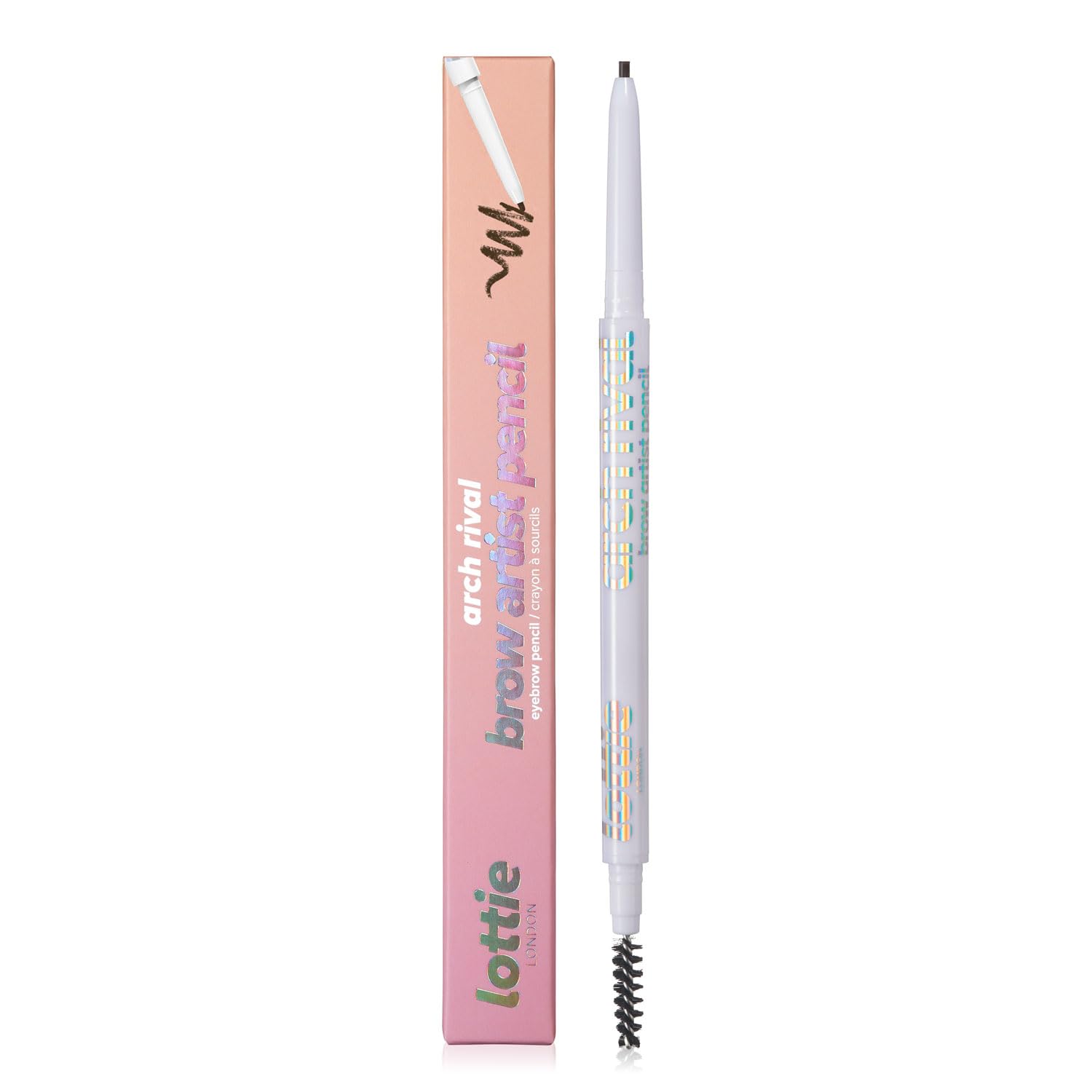 Lottie London Arch Rival: Brow Artist in Dark Brown, Retractable ...