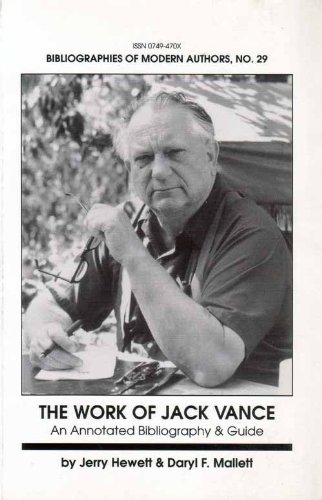 Amazon | The Work of Jack Vance: An Annotated Bibliography & Guide ...