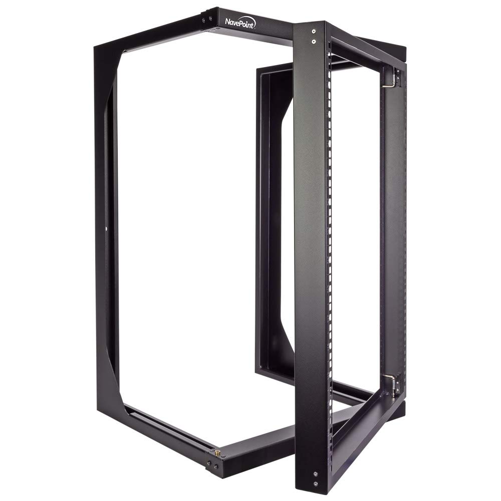 Buy NavePoint 15U Server Rack with Swing Gate - 15U Wall Mount Rack for ...