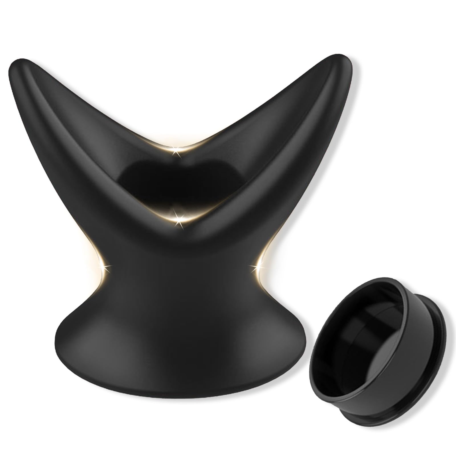 Amazon.com: AMAZBEE Hollow Anal Plugs for Couples Anal Dilator Silicone ...