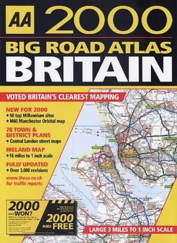 AA Big Road Atlas Britain 2000 (AA Atlases): 9780749521776: Amazon.com ...