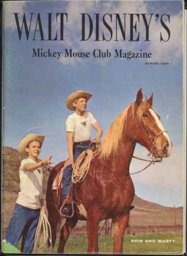 Walt Disney's Mickey Mouse Club Magazine, 1956 (Vol. 1, No. 2): Walt ...