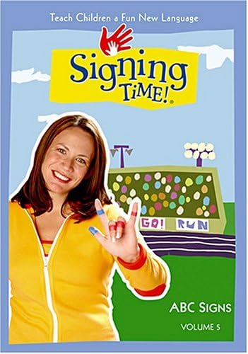 Signing Time Volume 5: ABC Signs DVD [Import]: Amazon.ca: Rachel de ...