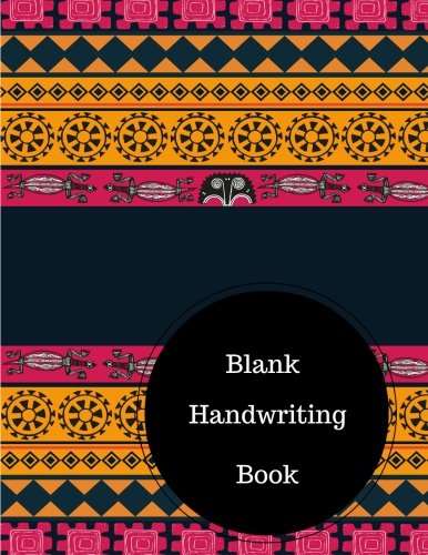 Amazon.com: Blank Handwriting Book: Practice Writing Alphabet ...