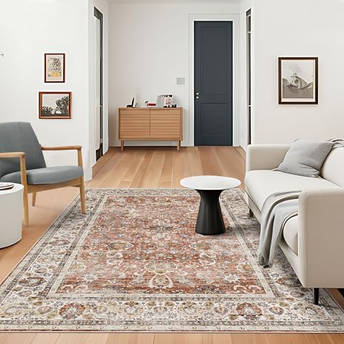 Amazon.com: Large 5x8 Area Rugs for Dining Room Machine Washable Rugs ...