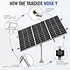 Amazon.com: ECO-WORTHY 600W Solar Panel Tracker System: 3pcs Bifacial ...