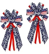 Amazon.com: Large Baby Shower Bows 20x11 Inch, 2 Pack Wired Burlap ...