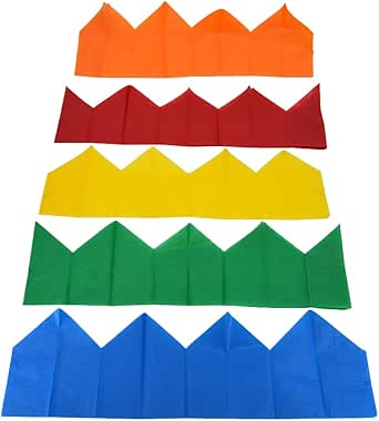 Storm&Lighthouse 100x Christmas Crackers Hats Tissue Paper Crown DIY ...