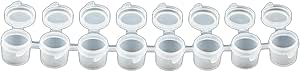Amazon.com : Compact Paint Strip Container 6/8Strips with Secure Lids ...