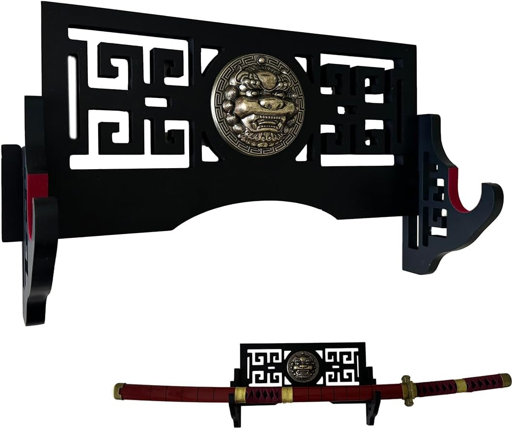Amazon.com: GUIIYLGG Sword Holder Katana Wall Mount - Kirin Velvet ...