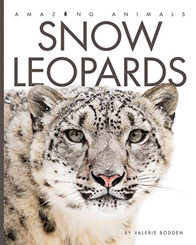 Snow Leopards (Amazing Animals): Bodden, Valerie: 9781608188840: Amazon.com: Books