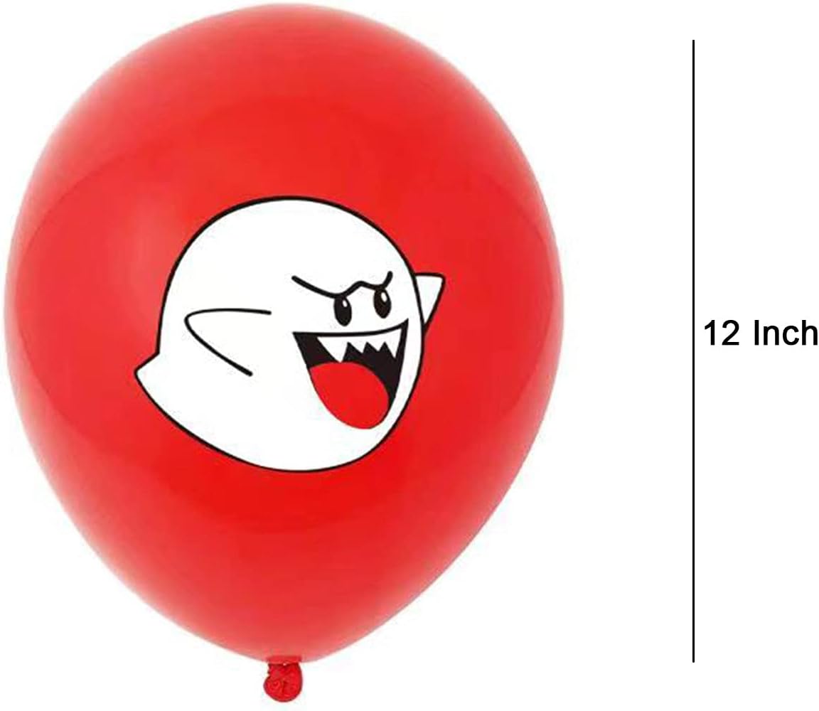 24 Pcs Super Mario Balloons Mario Bros Balloons for Birthday Party ...