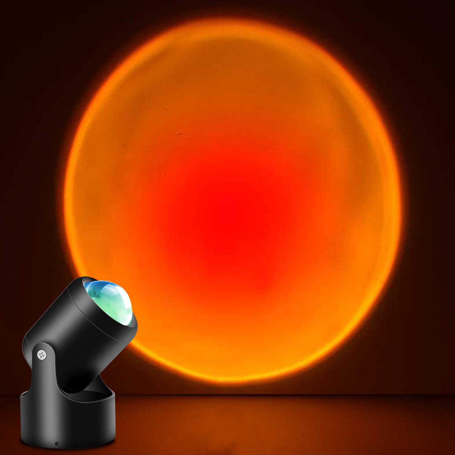 Buy Leipple Sunset Lamp Projector LED Sunset Light - 180° Adjustable ...