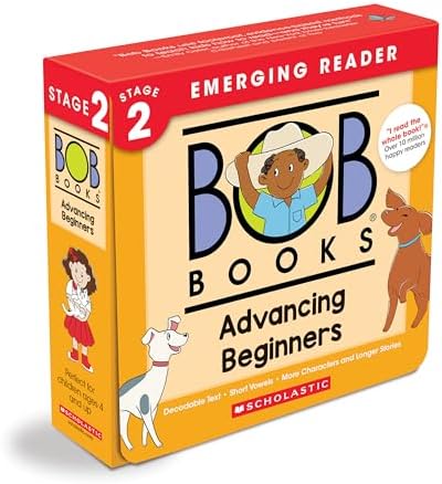 Amazon.com: Bob Books - Advancing Beginners Box Set of 12 Paperbacks ...