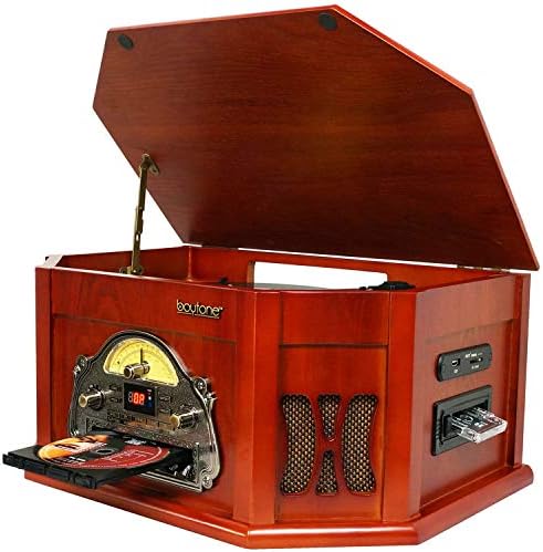 Amazon.com: Boytone BT-22C, Bluetooth Record Player Turntable, AM/FM ...