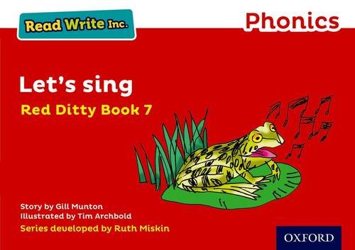 Read Write Inc. Phonics: Red Ditty Book 7 Let's Sing (Read Write Inc ...