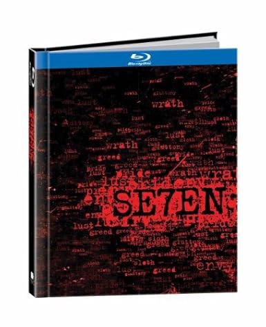Amazon.com: Seven [Blu-ray Book] : Brad Pitt, Morgan Freeman, David ...